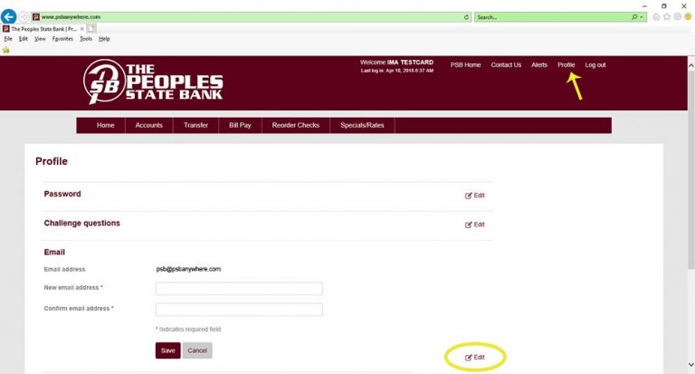 eStatements | Peoples State Bank